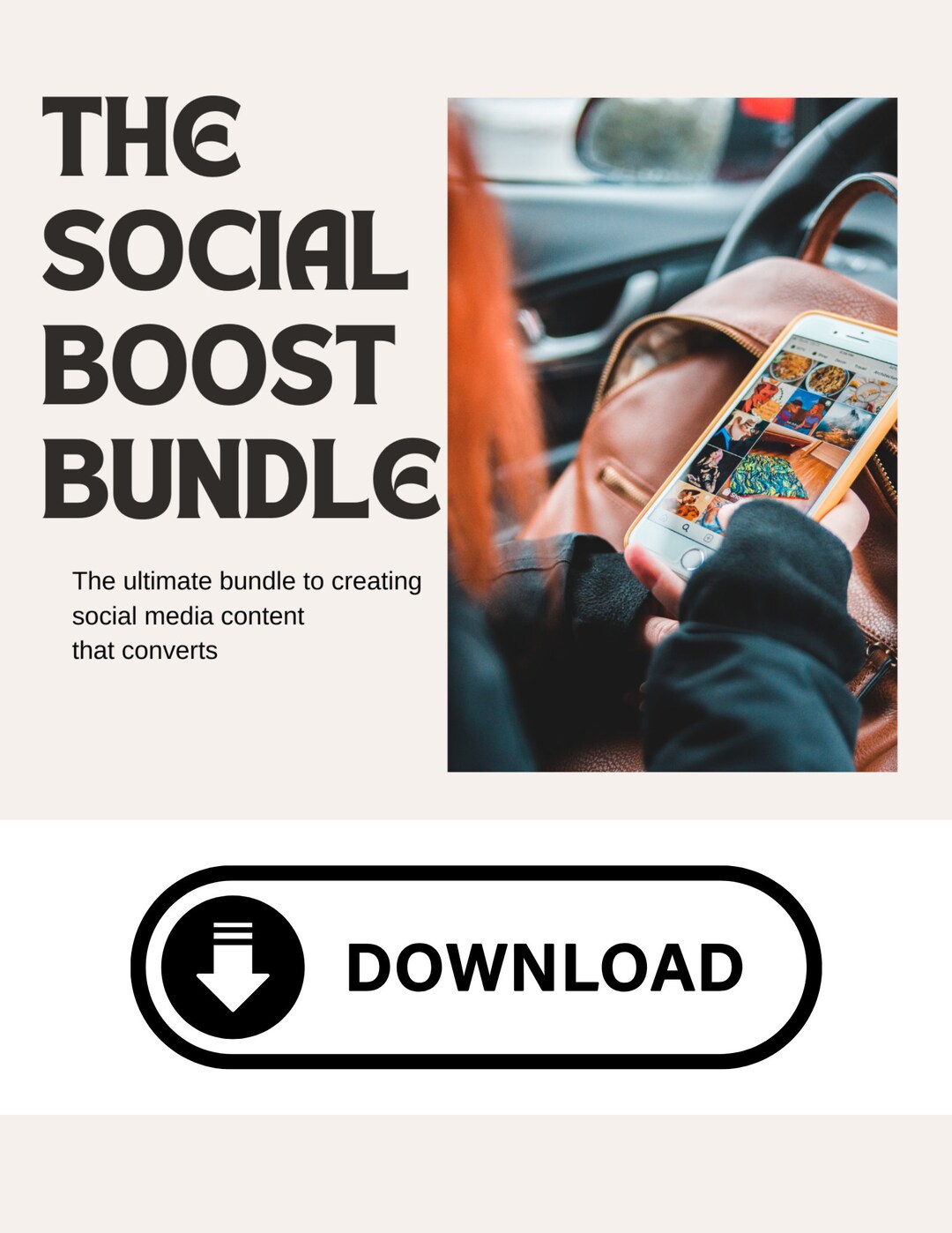 Social Media Boost Bundle-content That Converts - Etsy