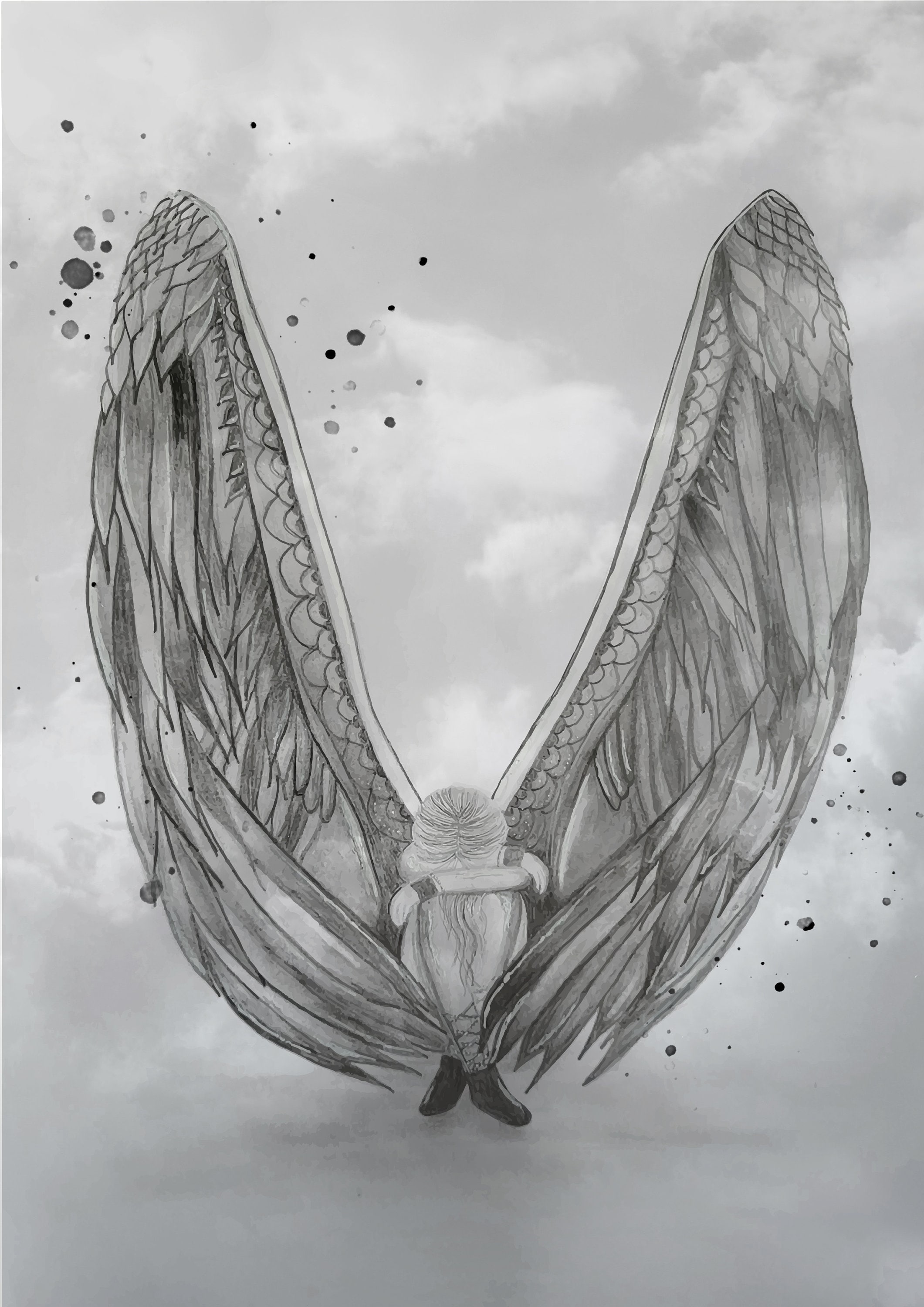 Crying Angel Drawings