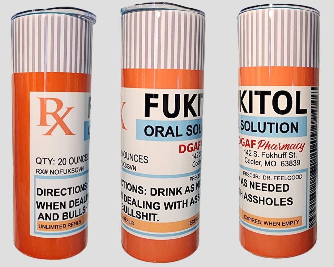 FUKITOL 20 OZ Tumbler Digital Design - Etsy