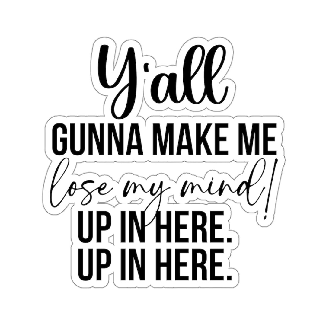 DMX 'lose My Mind' Sticker - Funny Mental Health Vinyl Decal - Etsy