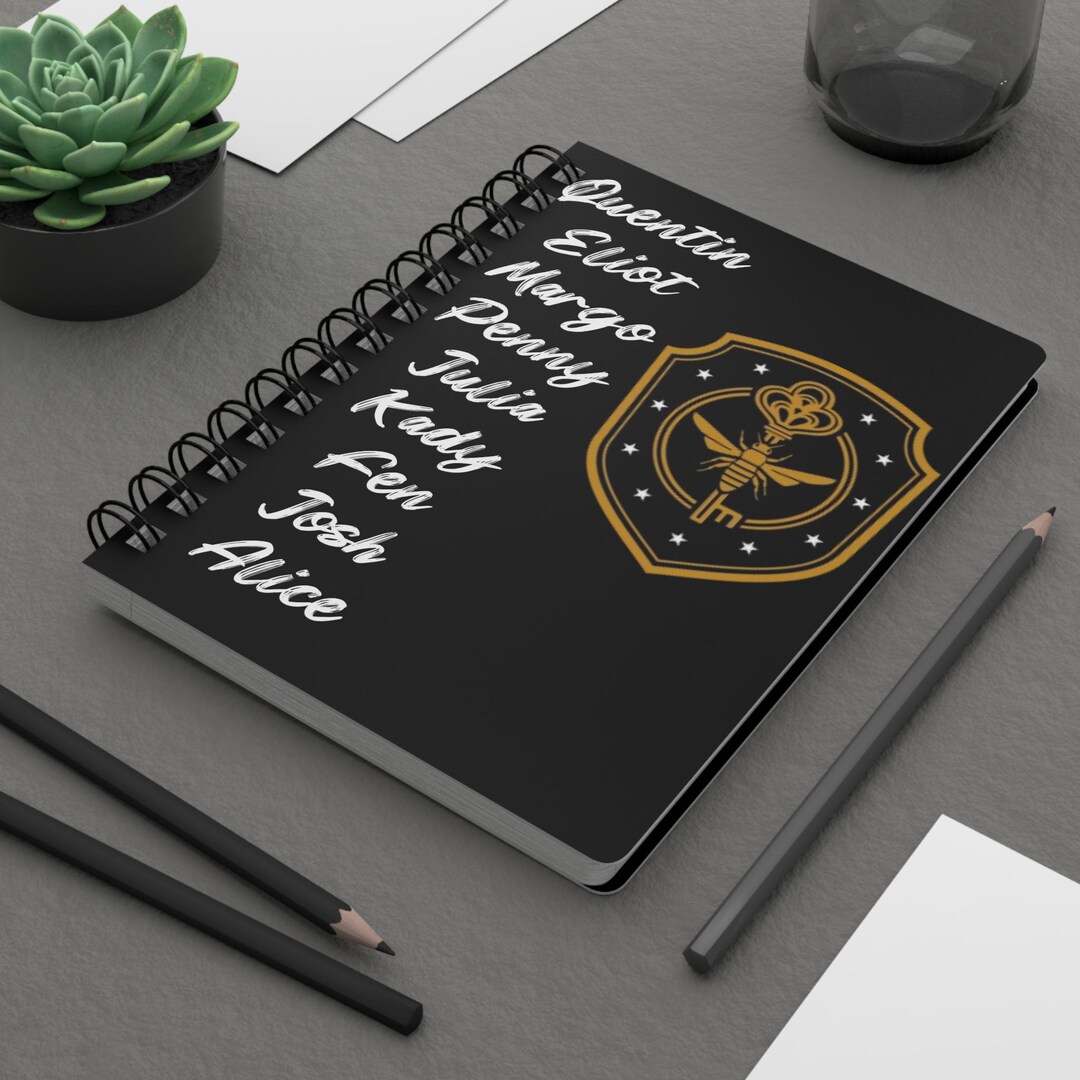 The Magicians Cast Spiral Bound Journal, the Magicians Notebook ...