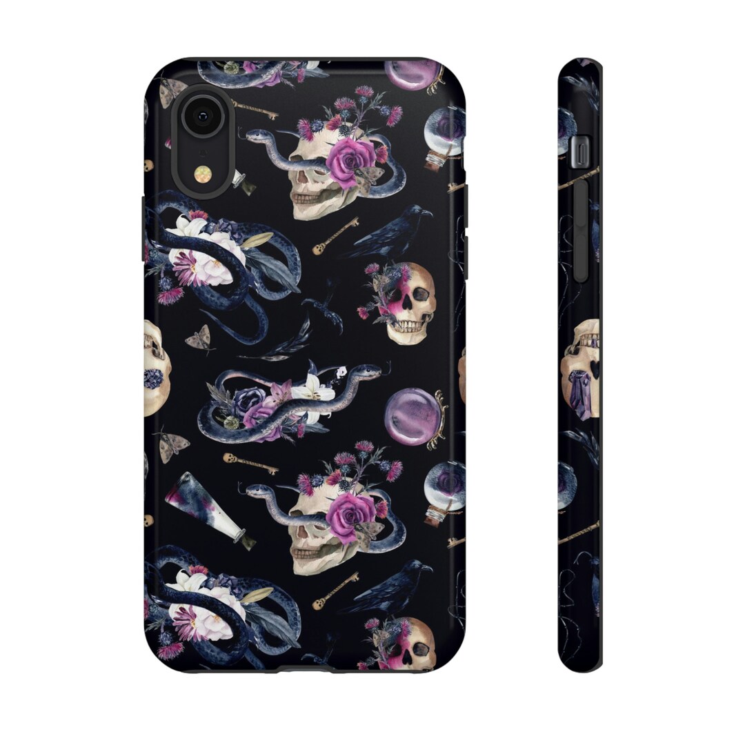 Gothic Skulls and Snakes Pattern Tough Cases - Etsy