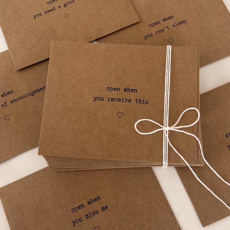 Open Me Christmas Card - Etsy