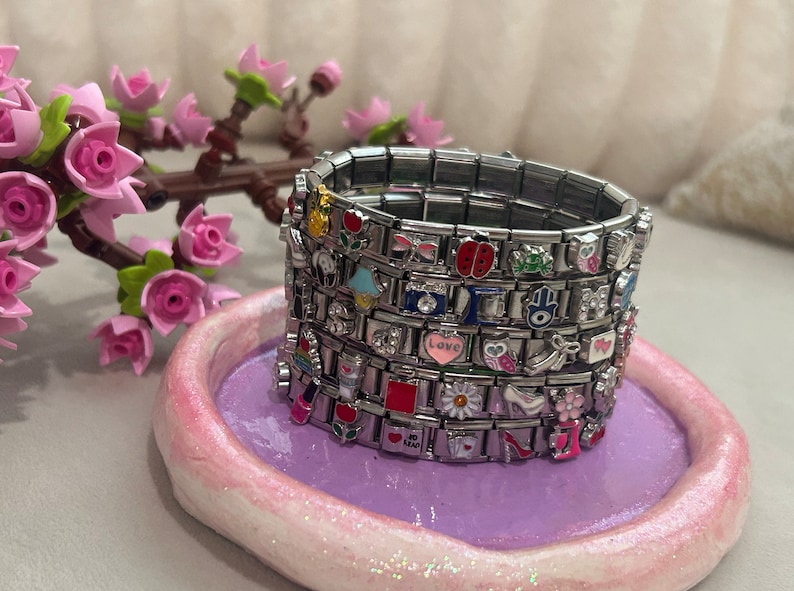 Italian Charm Bracelet Links, Classic 9mm Size, Custom Italian Charm ...