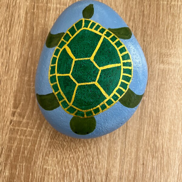 Painted Rocks Turtle - Etsy