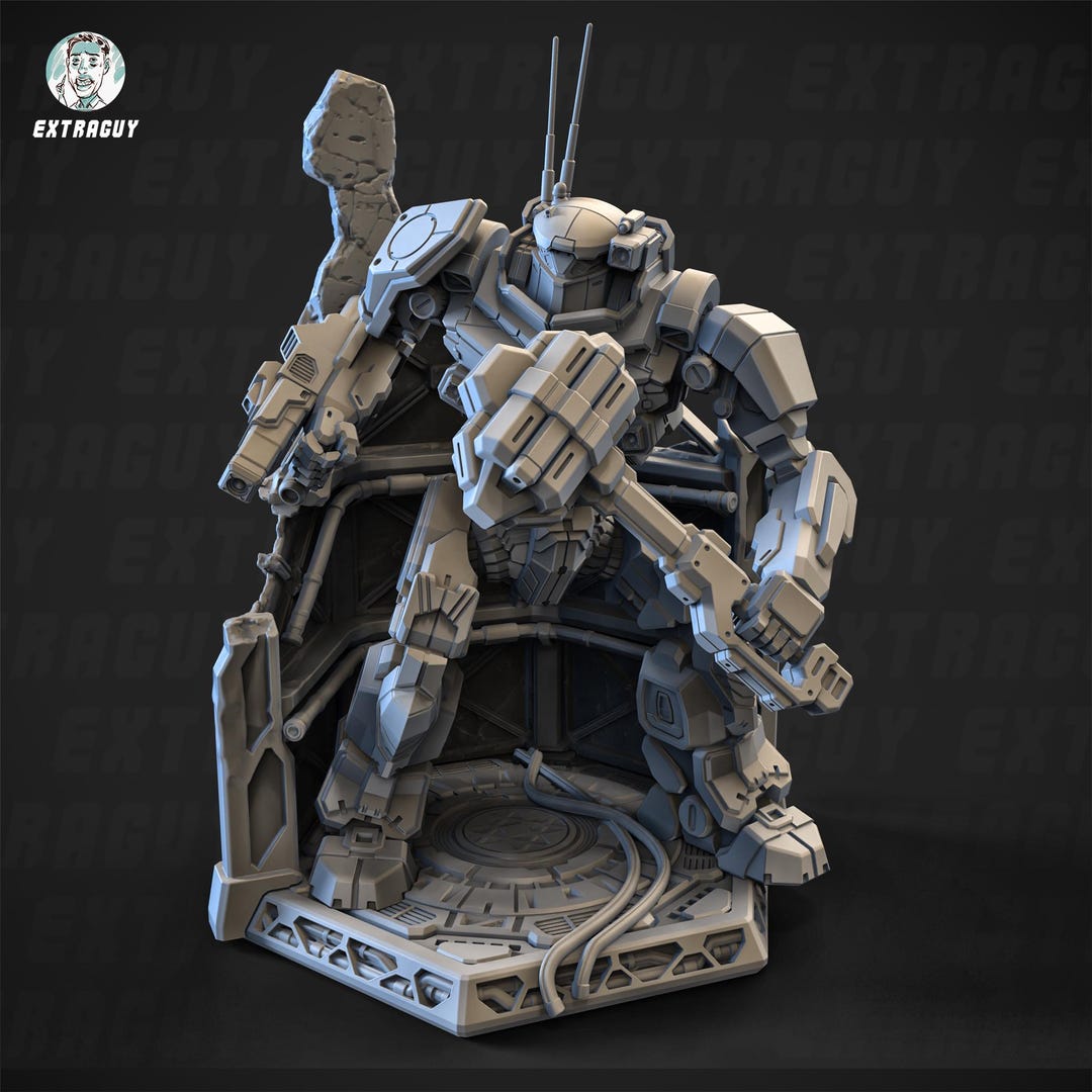 Black Knight | RPG | Wargaming | Sci Fi Miniature | Approx. 200mm ...