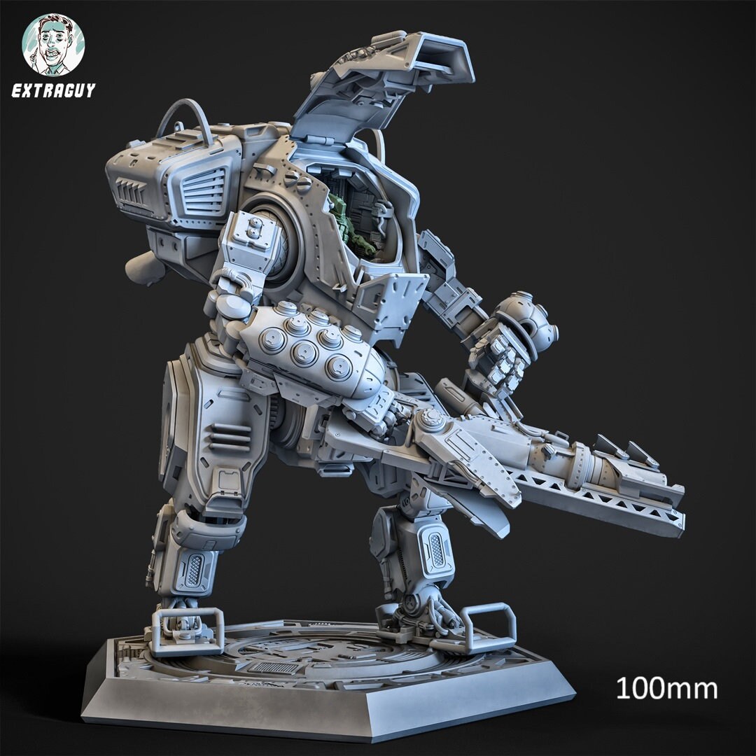 Scorch & Pilot | RPG | Wargaming | Sci Fi Miniature | 75 or 100mm ...