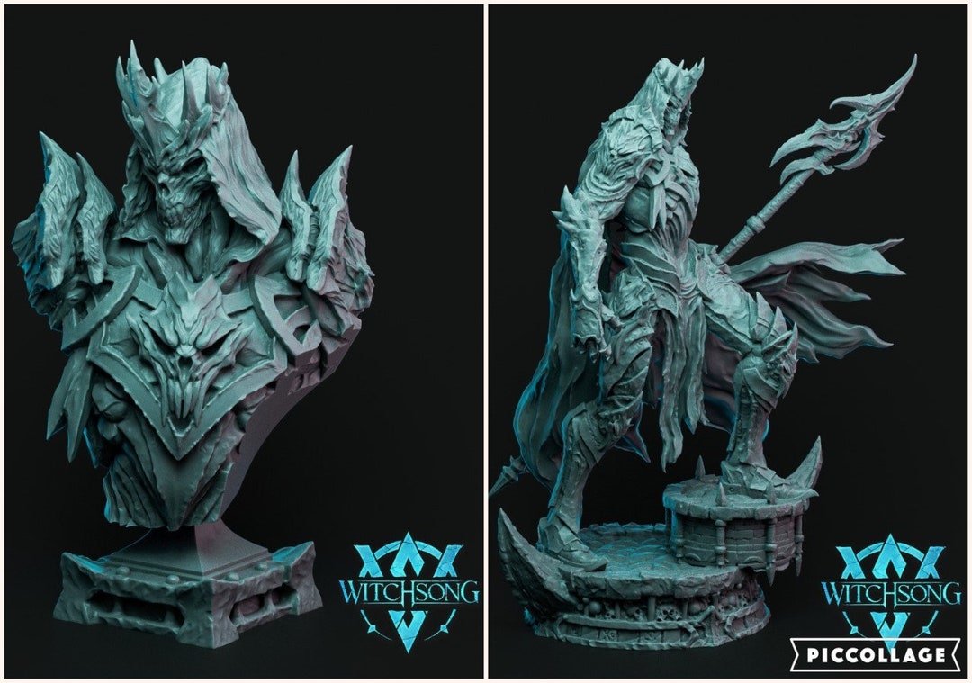 Hades full Body or Bust 32mm or 150mm Scale Tabletop RPG Witchsong - Etsy