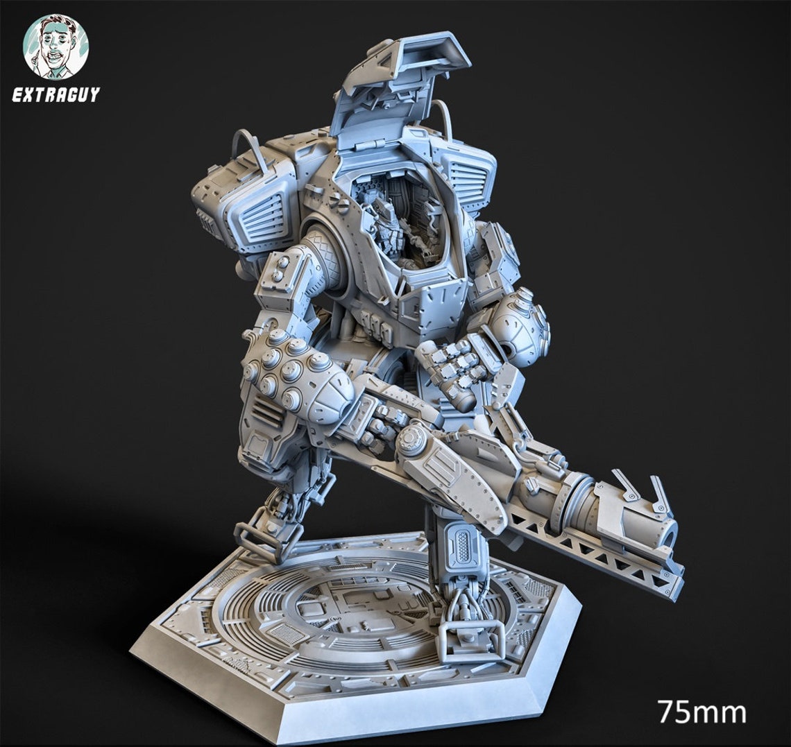 Scorch & Pilot | RPG | Wargaming | Sci Fi Miniature | 75 or 100mm ...