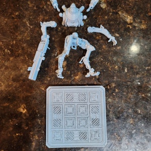 Robot Titan | RPG | Wargaming | Sci Fi Miniature | 75mm or 100mm ...