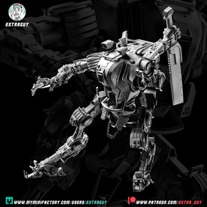 Blade Wielding Mech | Ronin | RPG | Wargaming | Sci Fi Miniature | 75mm ...
