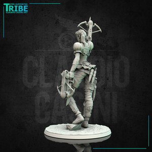 Female Rogue Human Tabletop RPG 32mm or 110mm head to Toe Claudio ...