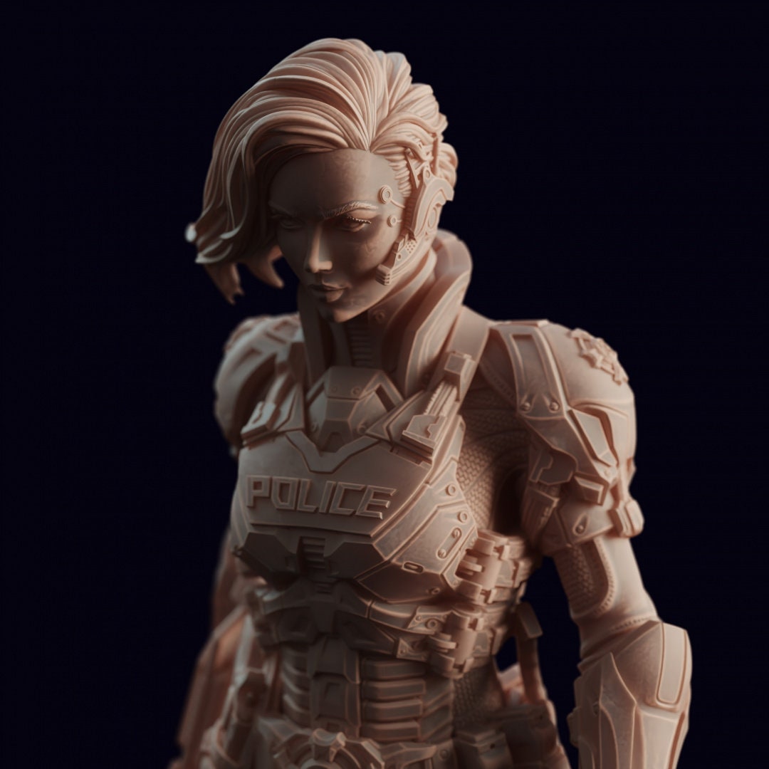 SWAT Officer - Svetlana "angel Eyes" Kyrlenko (multiple Pose Choices ...