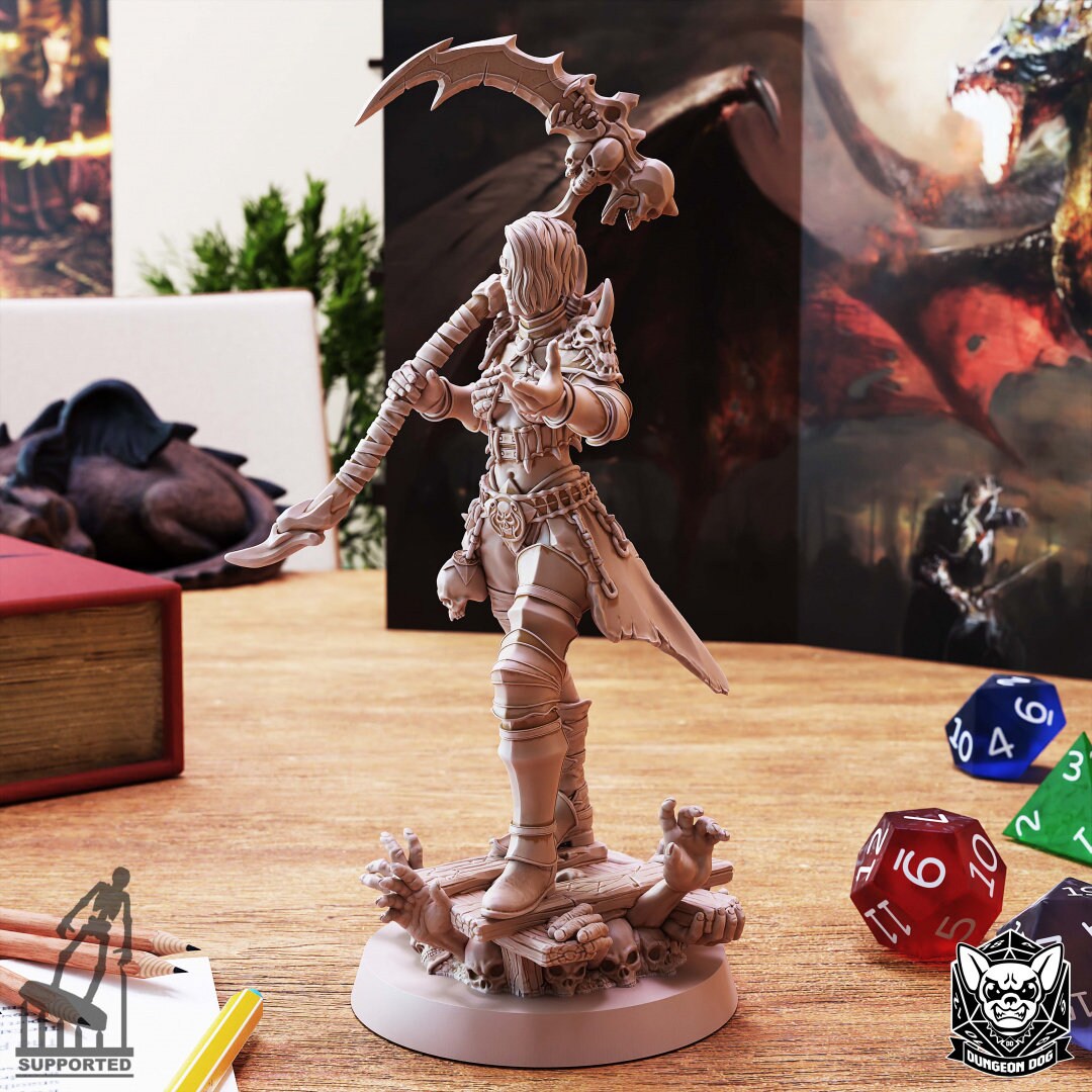 Necromancer Summoner| RPG | Tabletop RPG | Miniatures | Dungeon Dog - Etsy