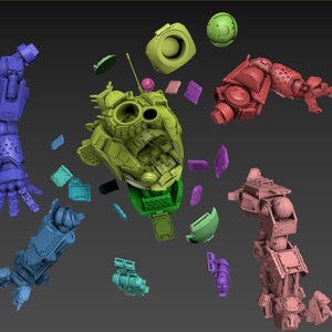 Giant Omnibus | RPG | | TTRPG | Wargaming | Sci Fi | Approx. 100mm ...