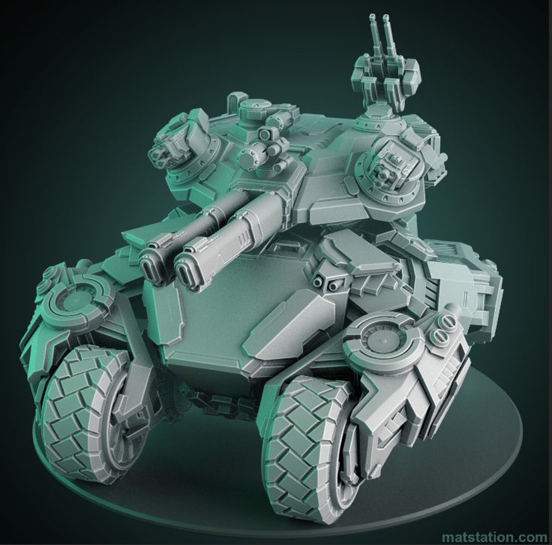 Stormguard Tank | War Games | Grimdark | Scifi | Matstation - Etsy