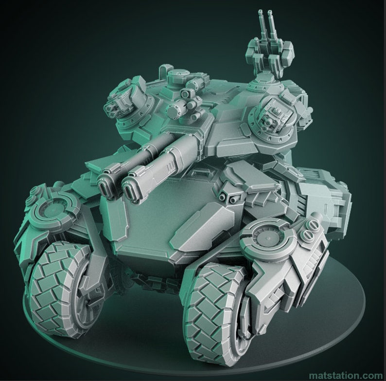 Stormguard Tank | War Games | Grimdark | Scifi | Matstation - Etsy