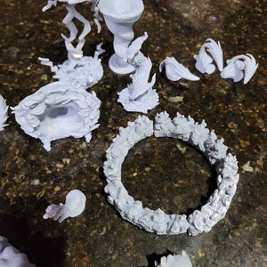Spell Effects Miniatures D&D 5e Pathfinder RPG Tabletop Crippled God ...