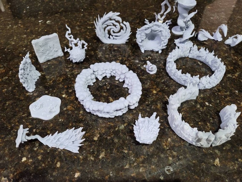 Spell Effects Miniatures D&D 5e Pathfinder RPG - Etsy