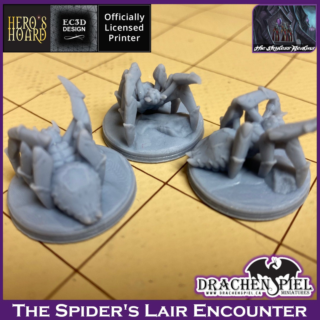 Spider's Lair Encounter Set the Skyless Realms Ungoliant, Arachnids ...