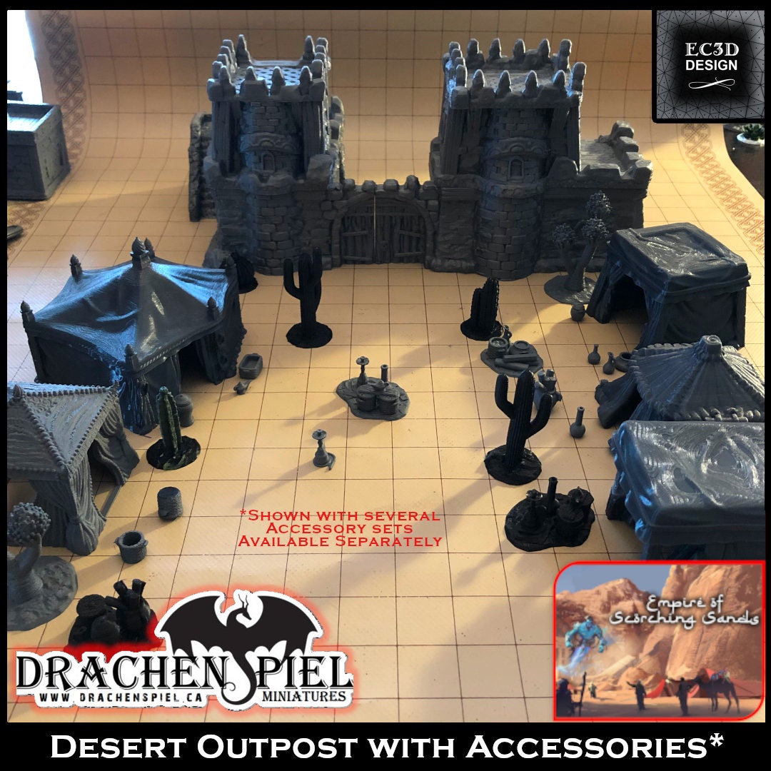 Desert Outpost Empire of Scorching Sands, Persian, Egyptian, Desert ...