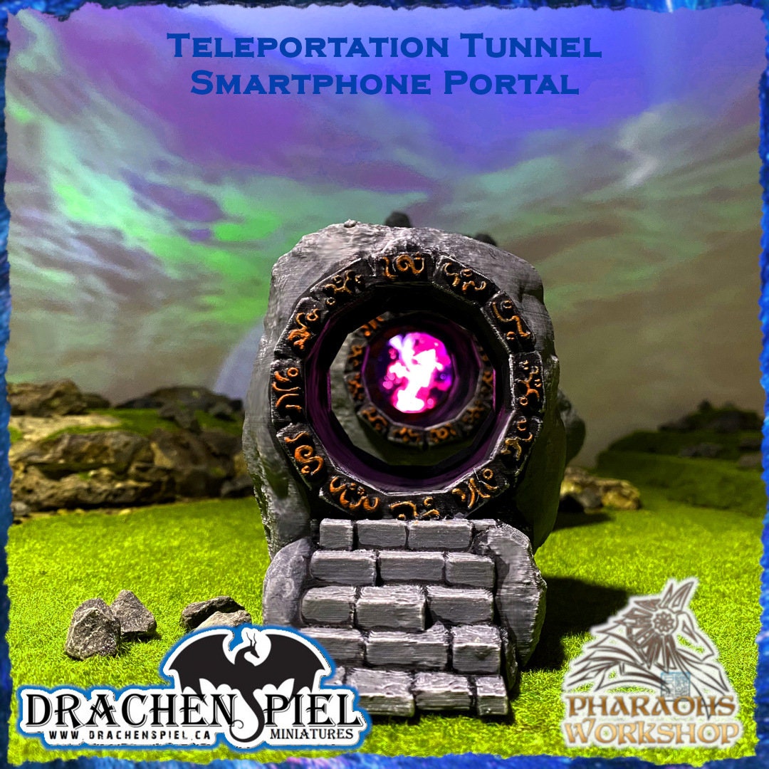Teleportation Tunnel Smartphone Portal D&D, Pathfinder, Dungeons and ...