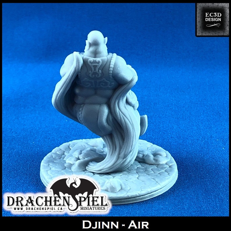 Djinni Air Earth Fire Water Empire of Scorching Sands, Persian ...