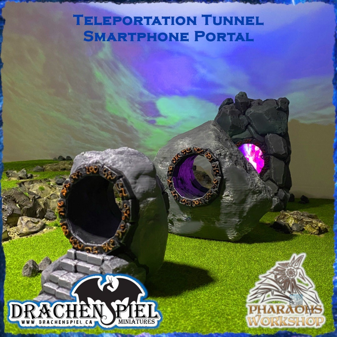 Teleportation Tunnel Smartphone Portal D&D, Pathfinder, Dungeons and ...