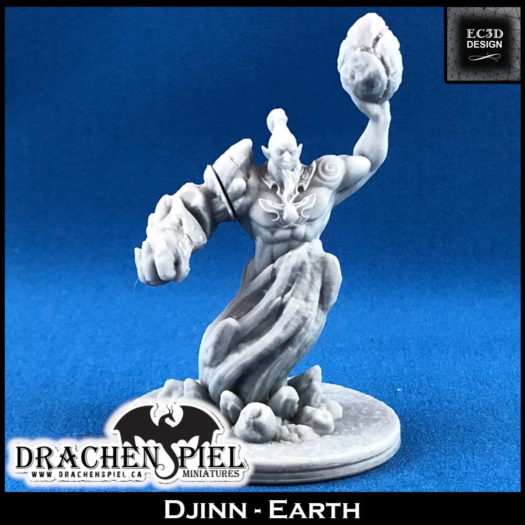 Djinni Air Earth Fire Water Empire of Scorching Sands, Persian ...