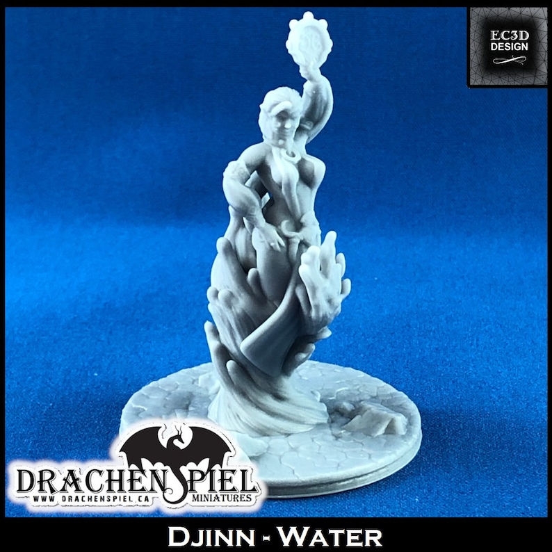 Djinni Air Earth Fire Water Empire of Scorching Sands, Persian ...