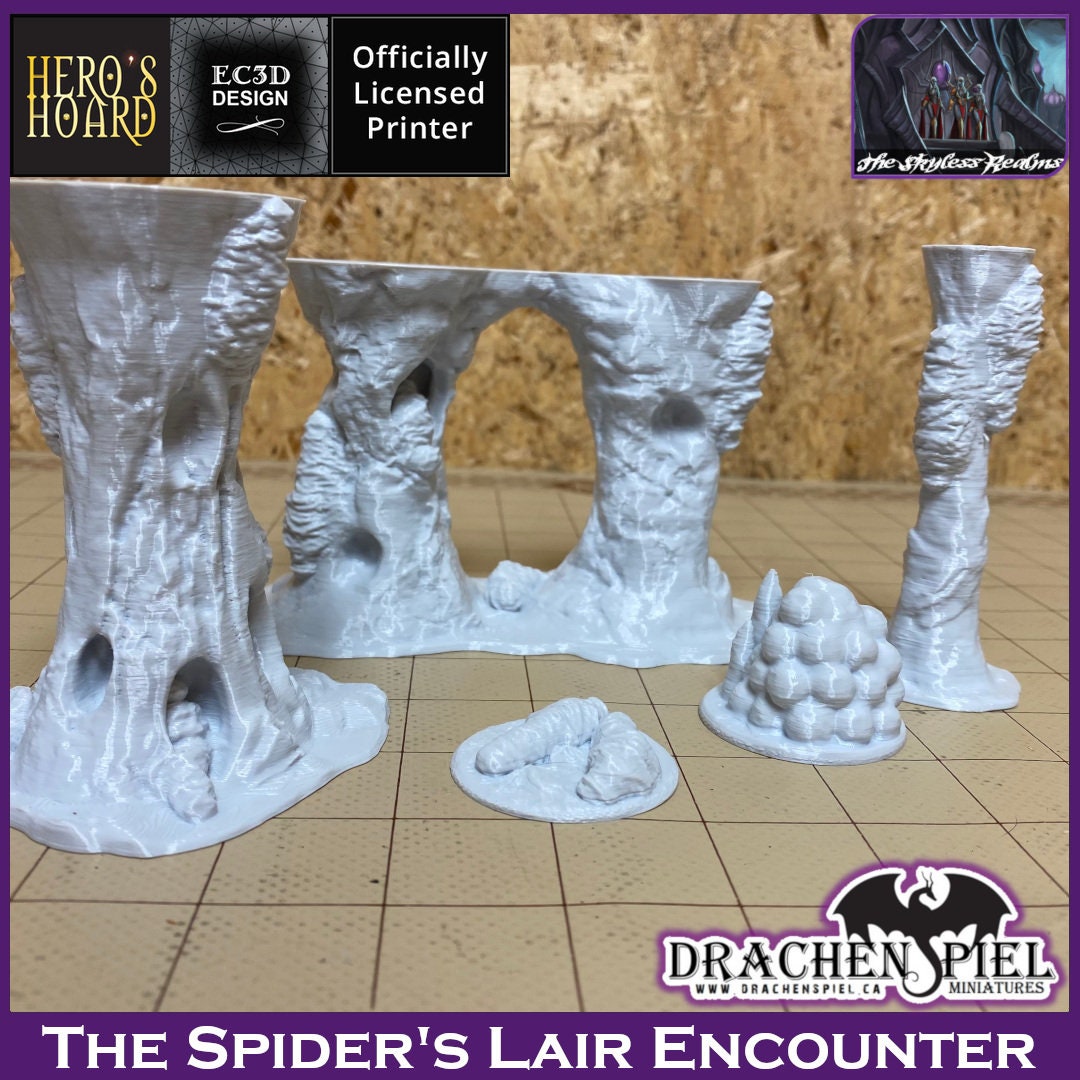 Spider's Lair Encounter Set the Skyless Realms Ungoliant, Arachnids ...