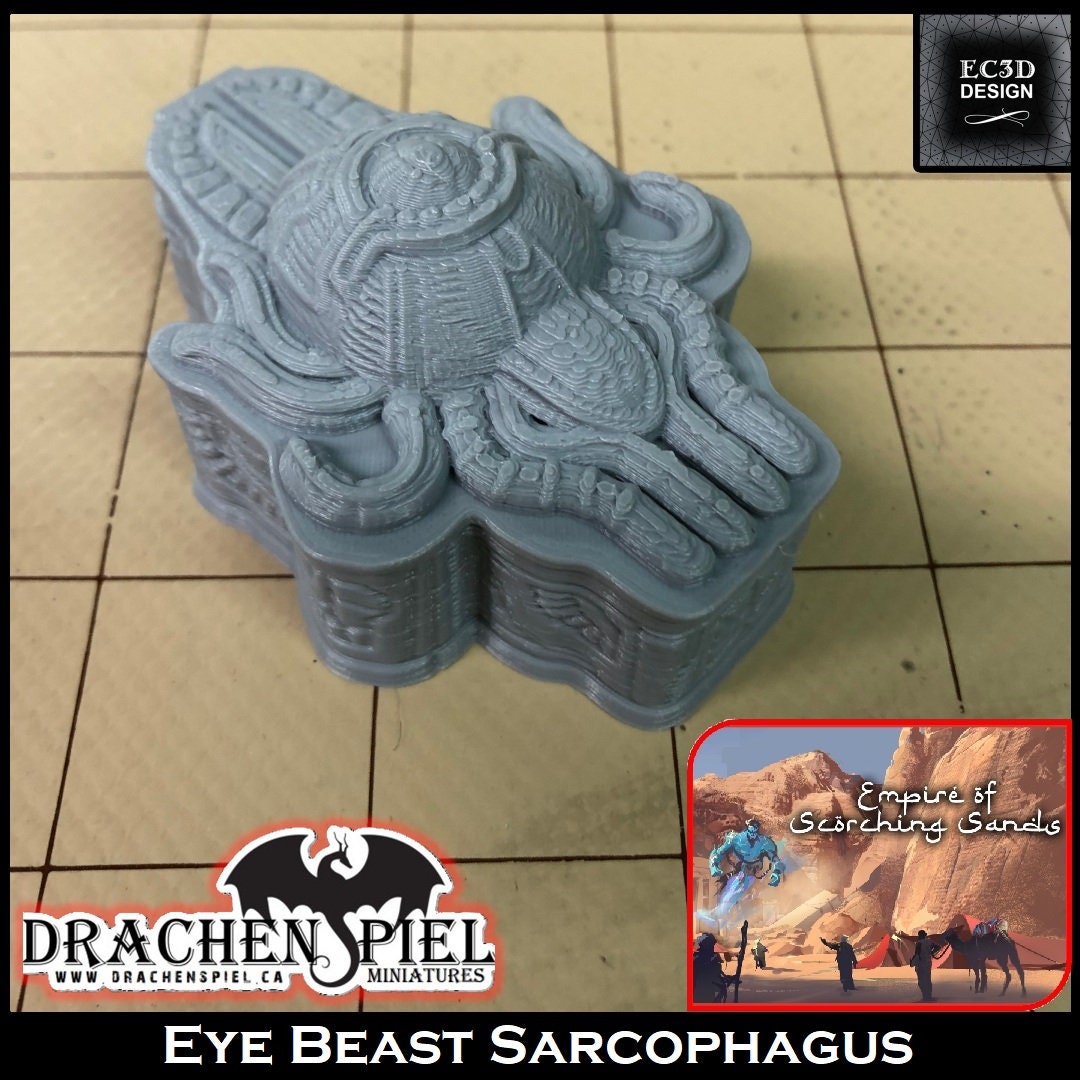 Eye Beast Mummy With Sarcophagus Monster Empire of Scorching Sands ...