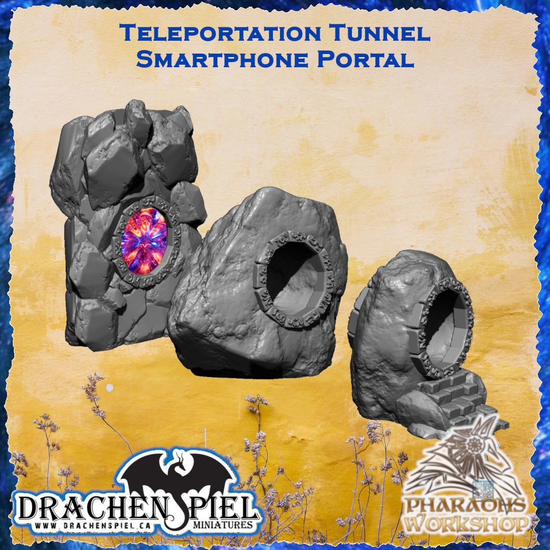 Teleportation Tunnel Smartphone Portal D&D, Pathfinder, Dungeons and ...