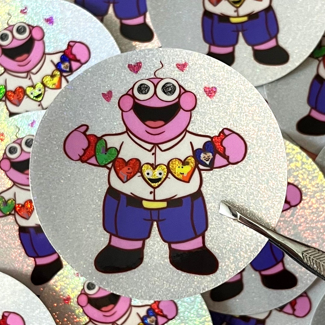 Smiling Friends Pim Sticker Glitter - Etsy