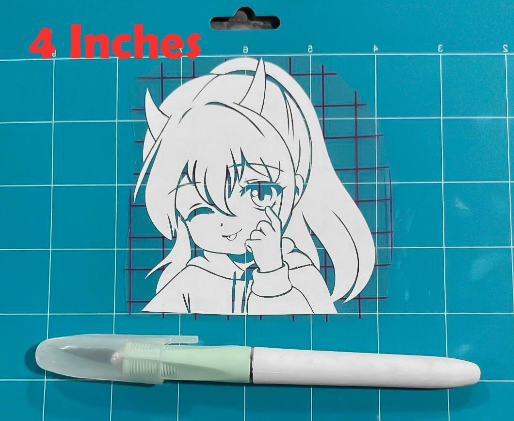 Anime Girl fooled You Anime Waterproof Vinyl Decal, Sticker Cool Anime ...