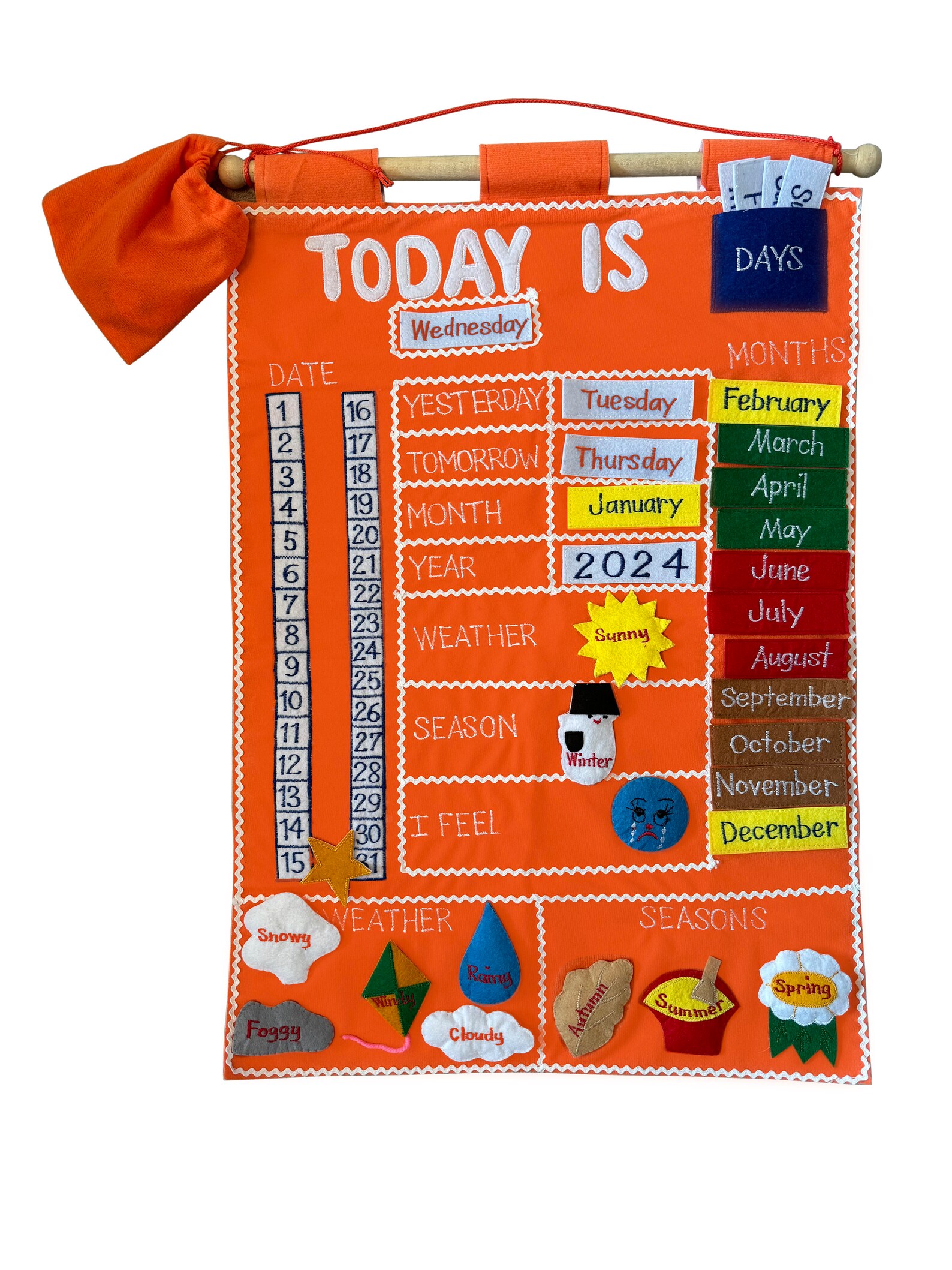 Today is Chart - Etsy