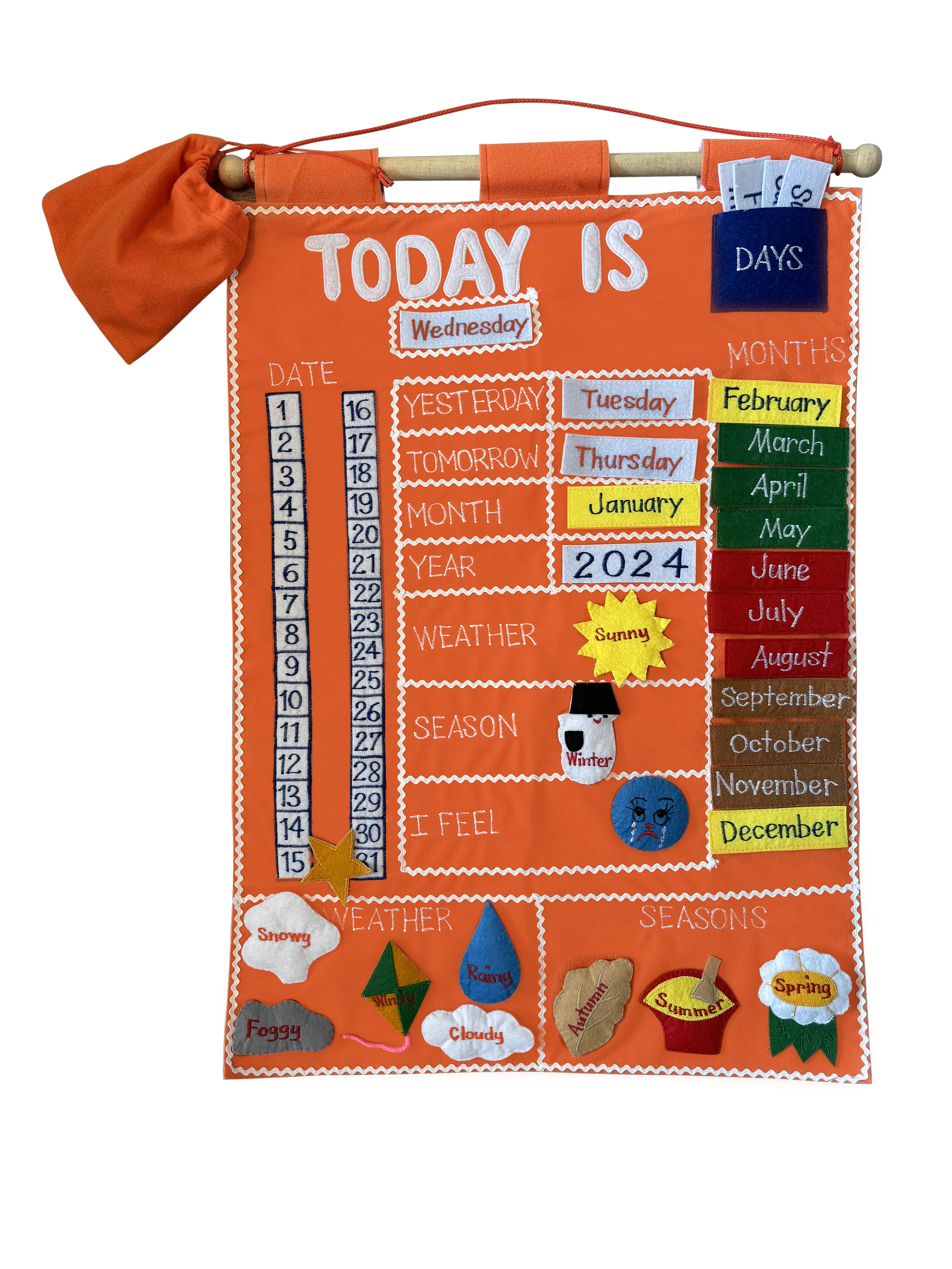 Today is Chart - Etsy