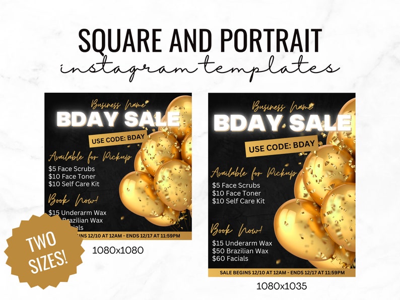 Black and Gold Business Flyer, Business Flyer Template, Beauty ...