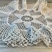 Handmade Crochet Table Centre Doily , Doilies, Ruffled Edge - Etsy
