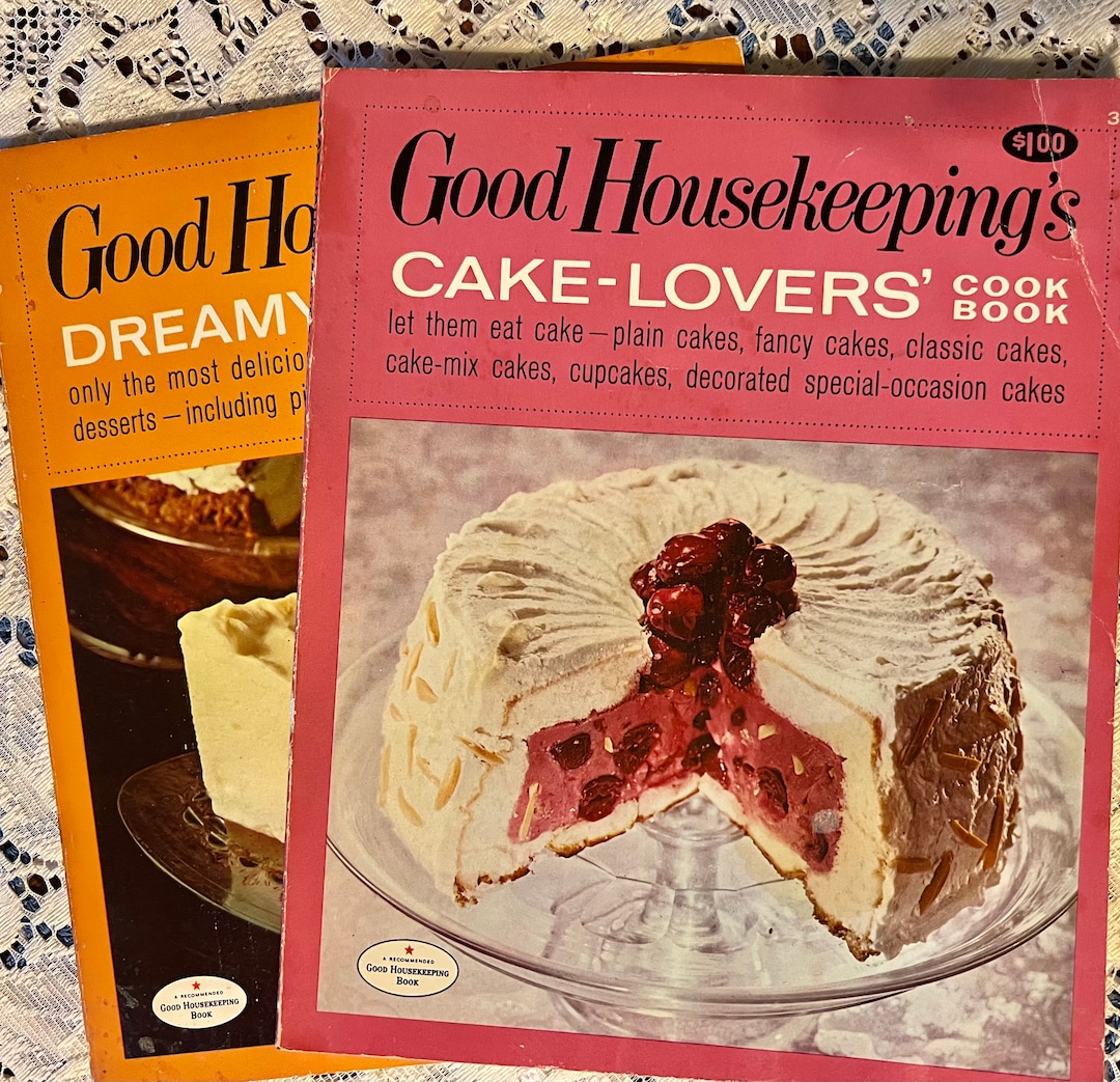 Lot of 2 - Good Housekeeping's Cookbook,cake Lovers / and Dream ...