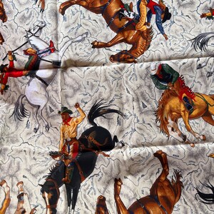 Cowboy ,patty Reed Designs ,2014 ,fabric Traditions . 1/2 YR - Etsy