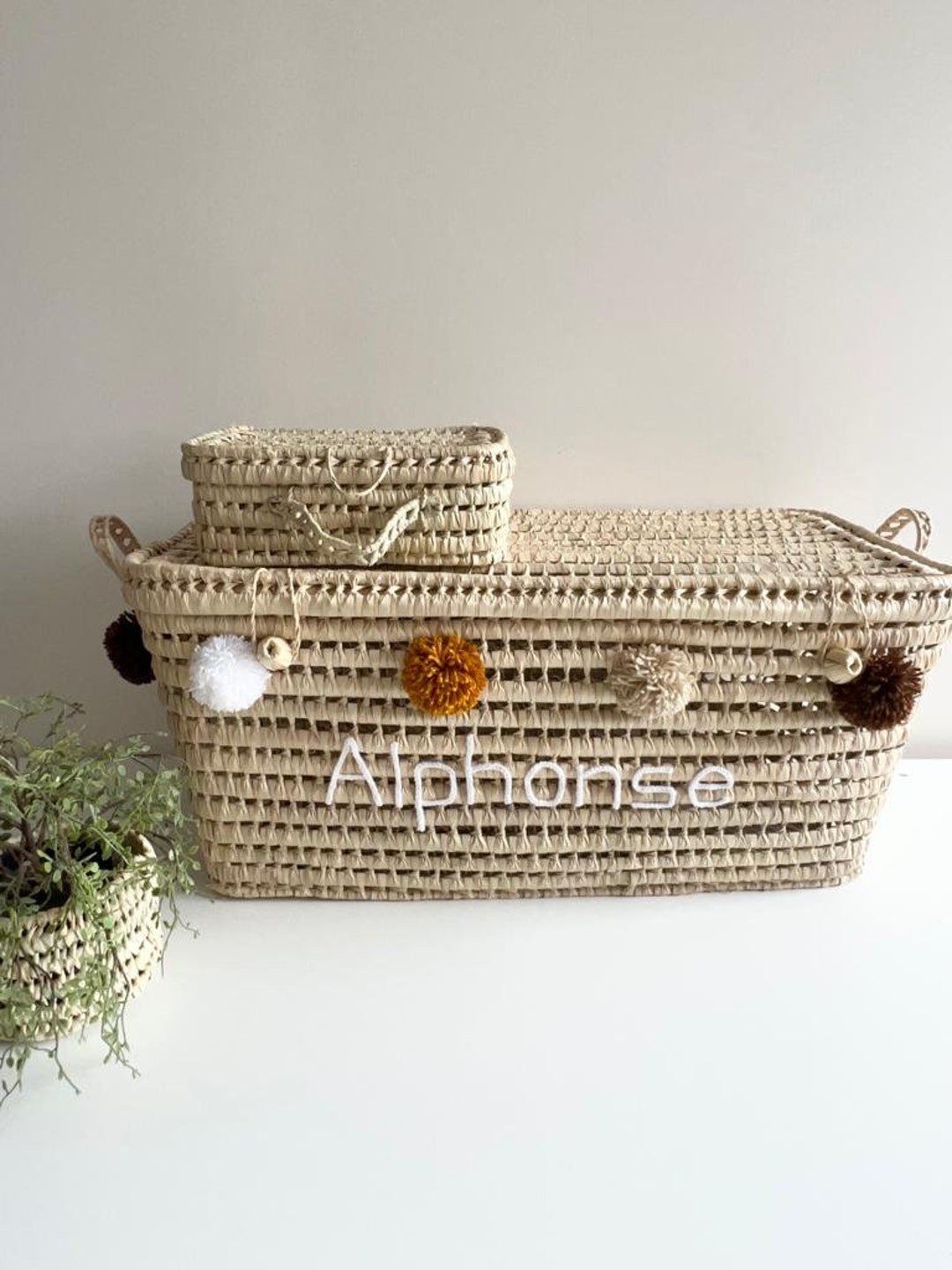 Customizable Trunk, Wicker Toy Box, Toy Storage - Etsy