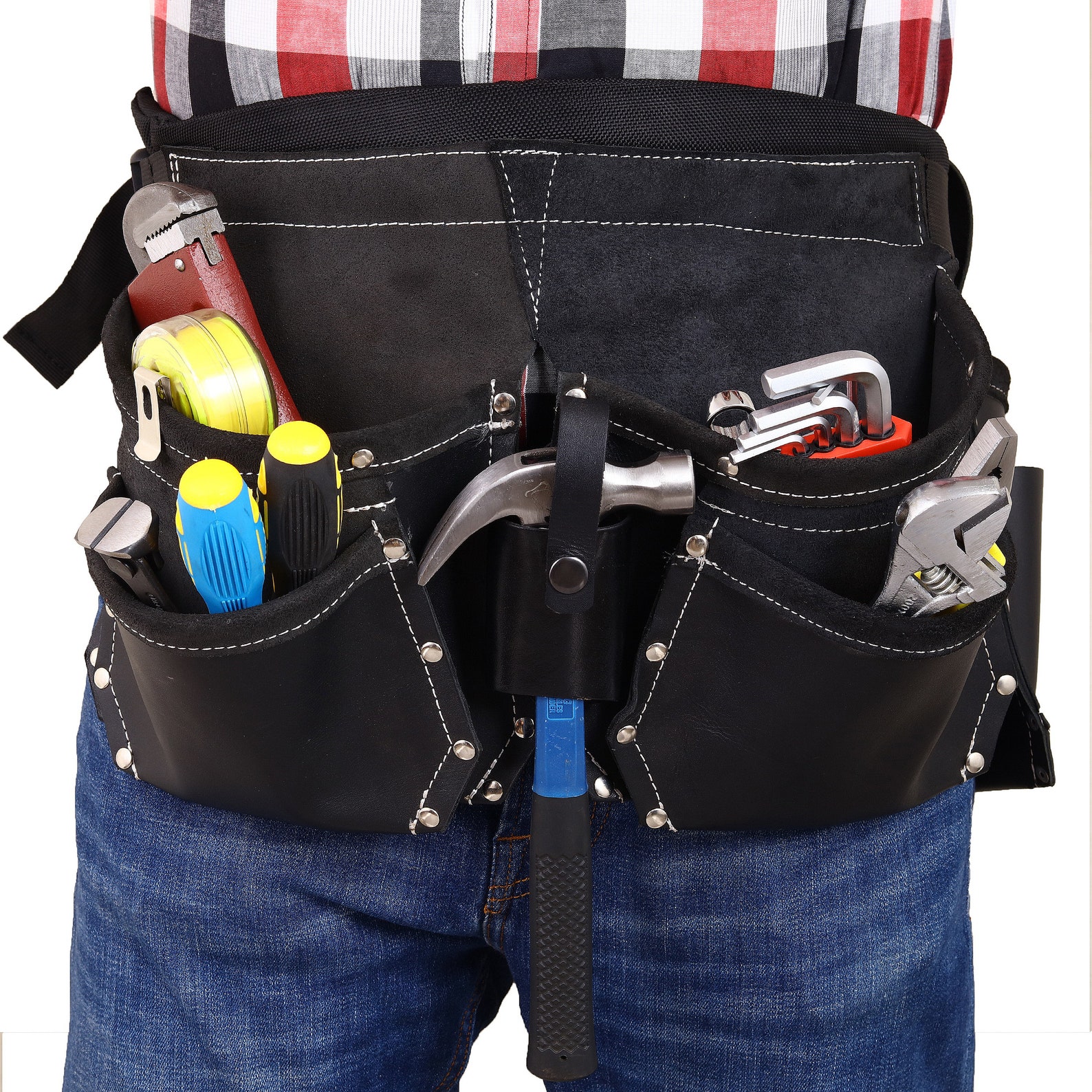 Full Grain Leather Heavy Duty, Water Resistant, Padded Construction ...