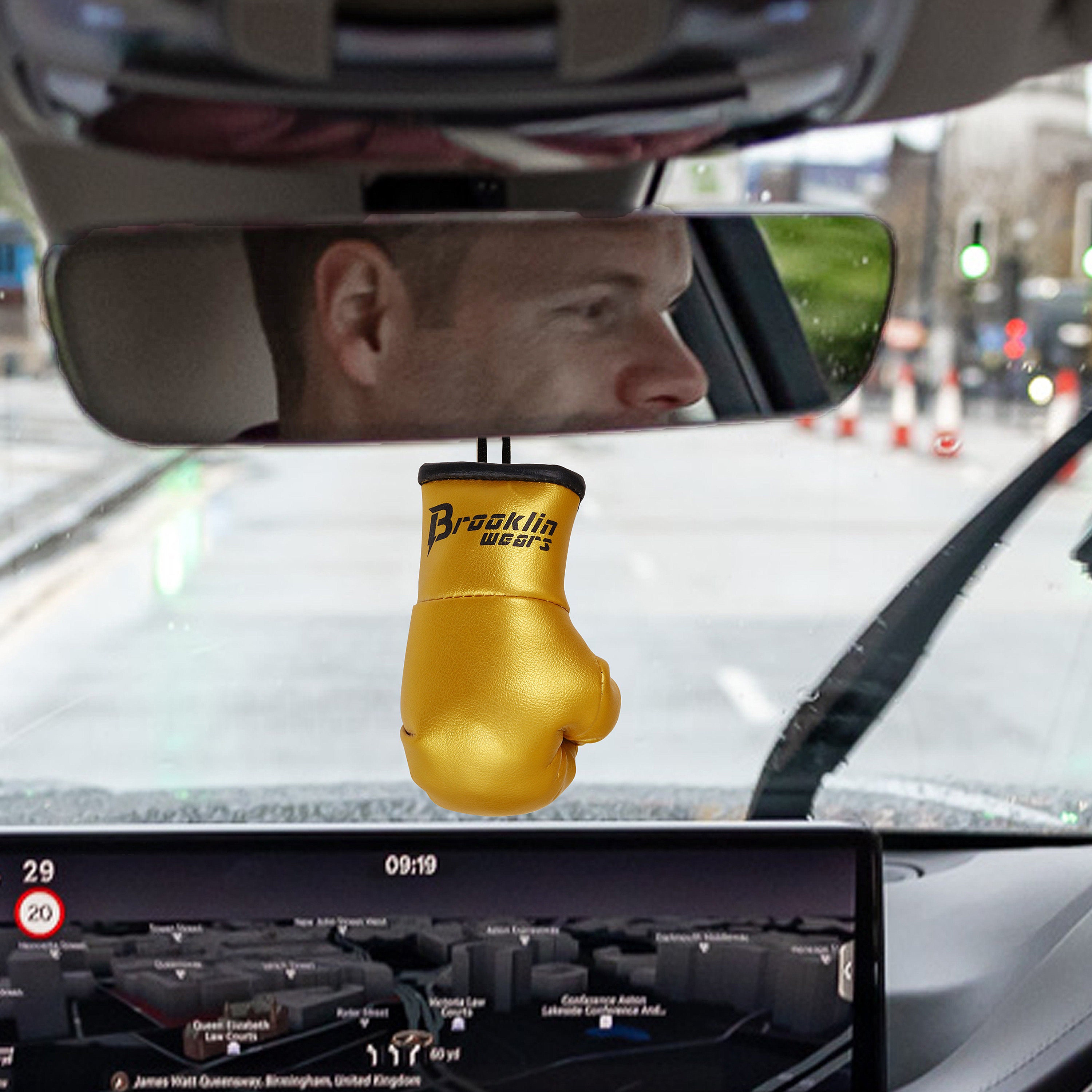 PU Leather Car Hanging Boxing Glove - Etsy