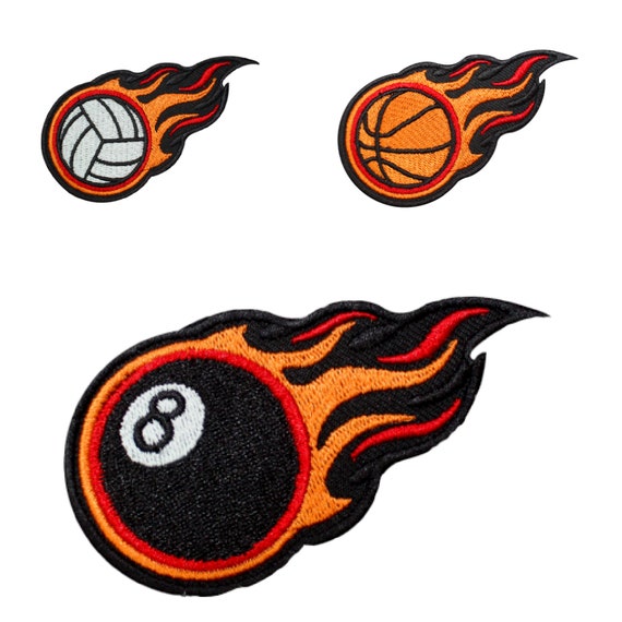 Flame Ball Magic Game Ball Lucky 8 Ball Volley Ball Flame - Etsy