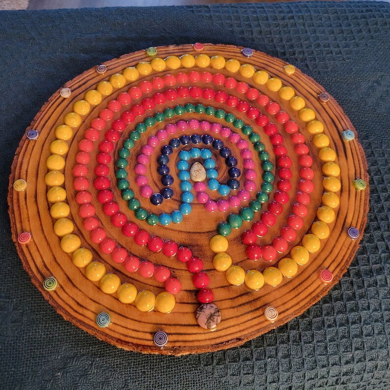 Chakra Hand Labyrinth - Etsy