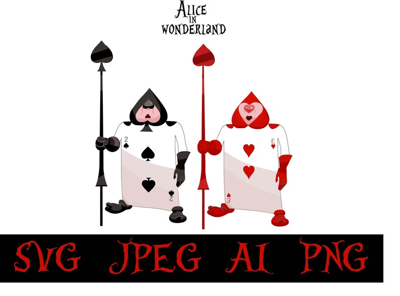 Alicia en el País de las Maravillas Svg, Alicia Tarjeta Soldado Svg ...
