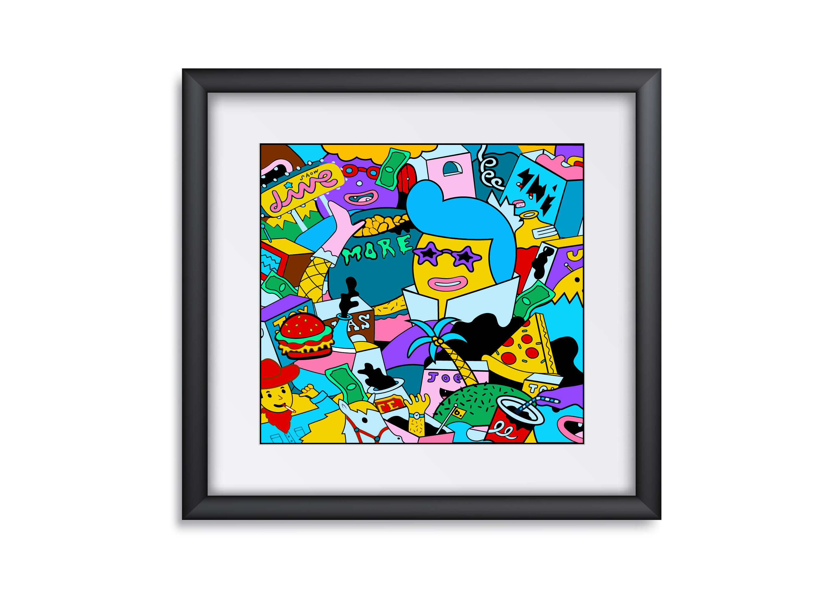 Usa Doodle Art, Doodle Svg File, Instant Download, Vector Art - Etsy