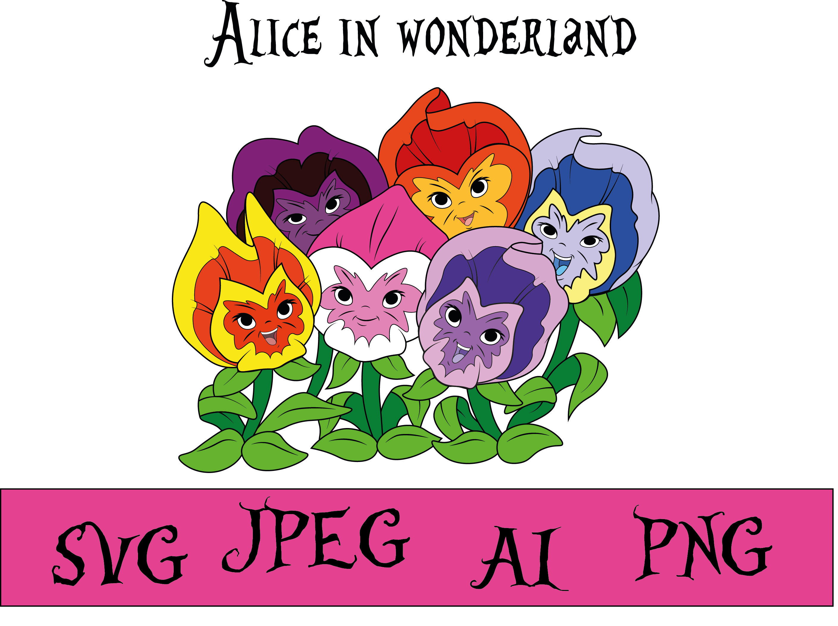 Alice in Wonderland Svg, Alice Cricut Svg, Alice Svg, Alice in ...
