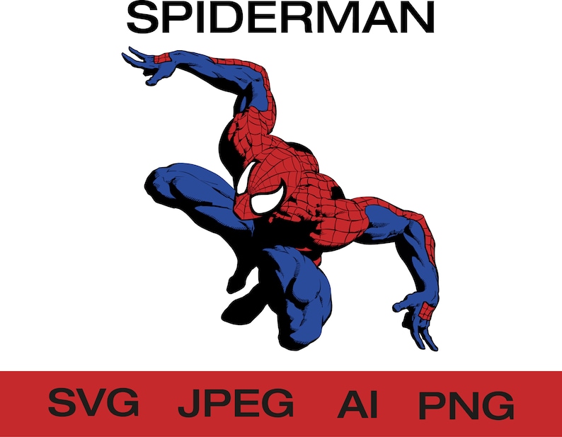 Spiderman SVG, Spiderman PNG, Spiderman Movie Cricut Svg File, Kid ...